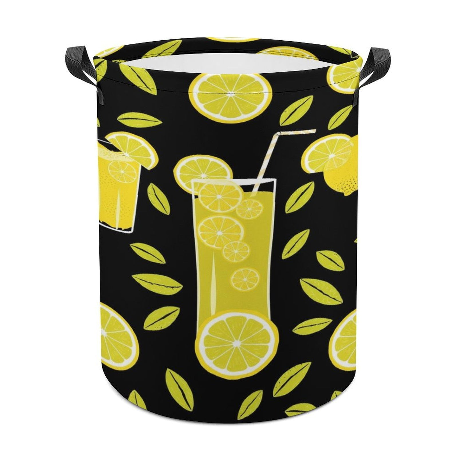 Lemonade Summer Pattern Waterproof Storage Bag Household Dirty Laundry ...