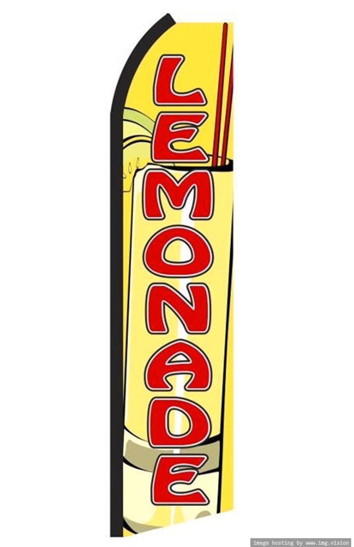 Lemonade Swooper flag Without Pole Advertisement /Business Flags ...