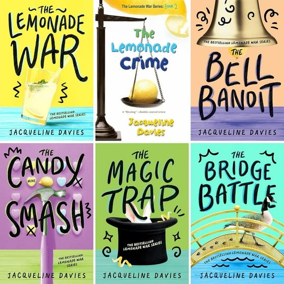 Lemonade War Series 6 Books Collections Set by Jacqueline Davies (The ...