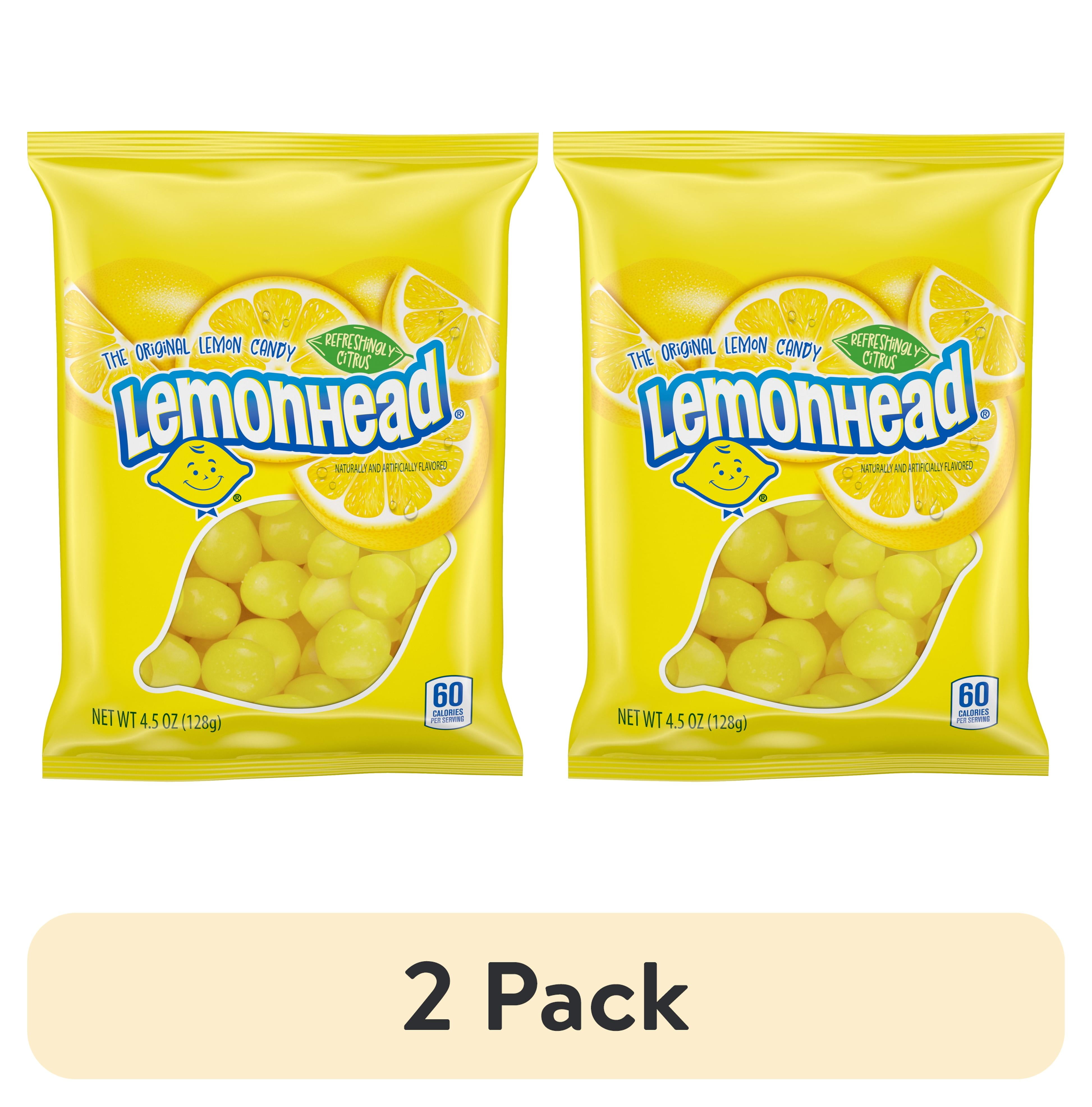 (2 pack) Lemonhead Lemon Candies 4.5 oz Bag - Walmart.com