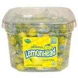 Lemonhead, Sour Lemon Candy, 150 Count, 40.5oz, Gluten Free, Made with ...