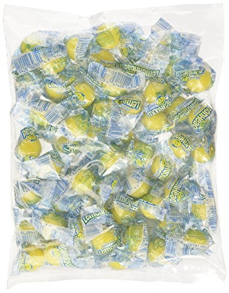 Lemonhead Original Sweet Lemon Chewy Candy, Bulk 2 Pounds, Individually ...