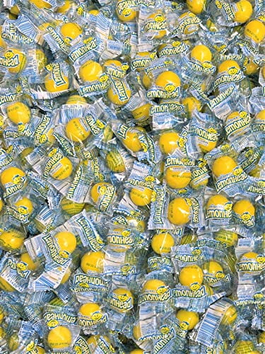 Lemonhead Original Lemon Hard Candy, Individually Wrapped Bulk Bag, 3 ...