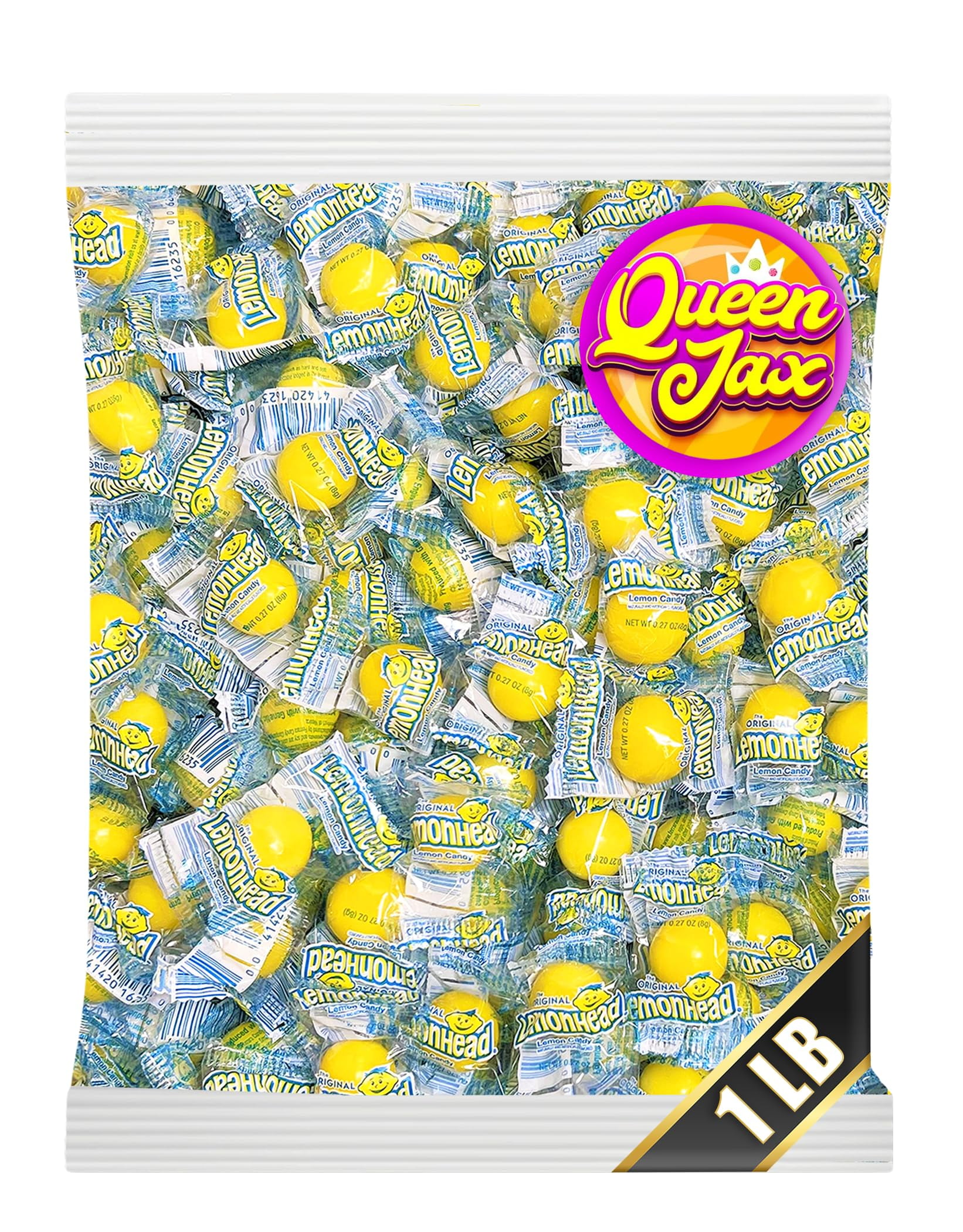 Lemonheads Candy - Lemon ESF27 Candy - 1 LB Bag - Lemon Heads - Lemon ...