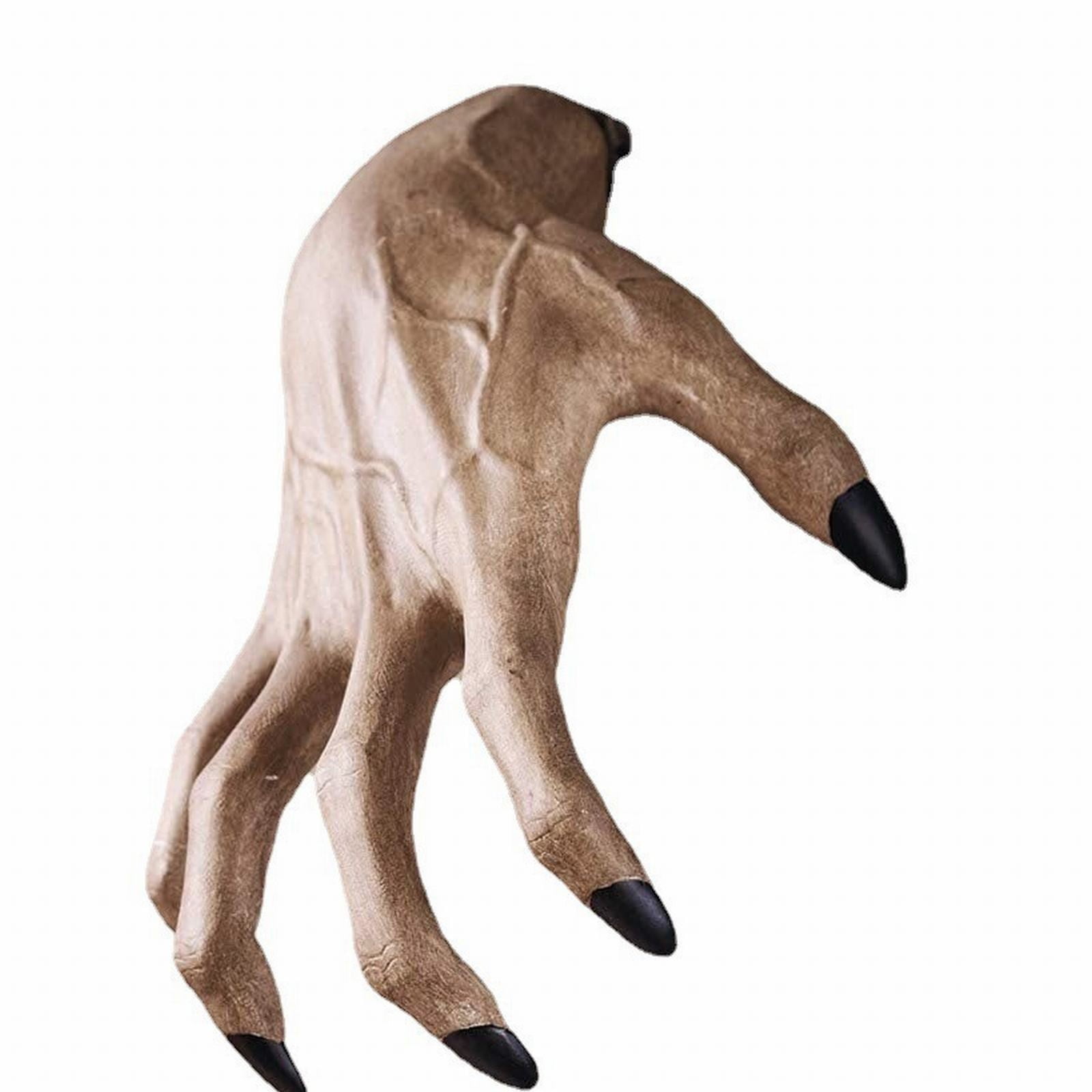 Lemononstore 1*Decoration Halloween Skeleton Hands Realistic Resin ...