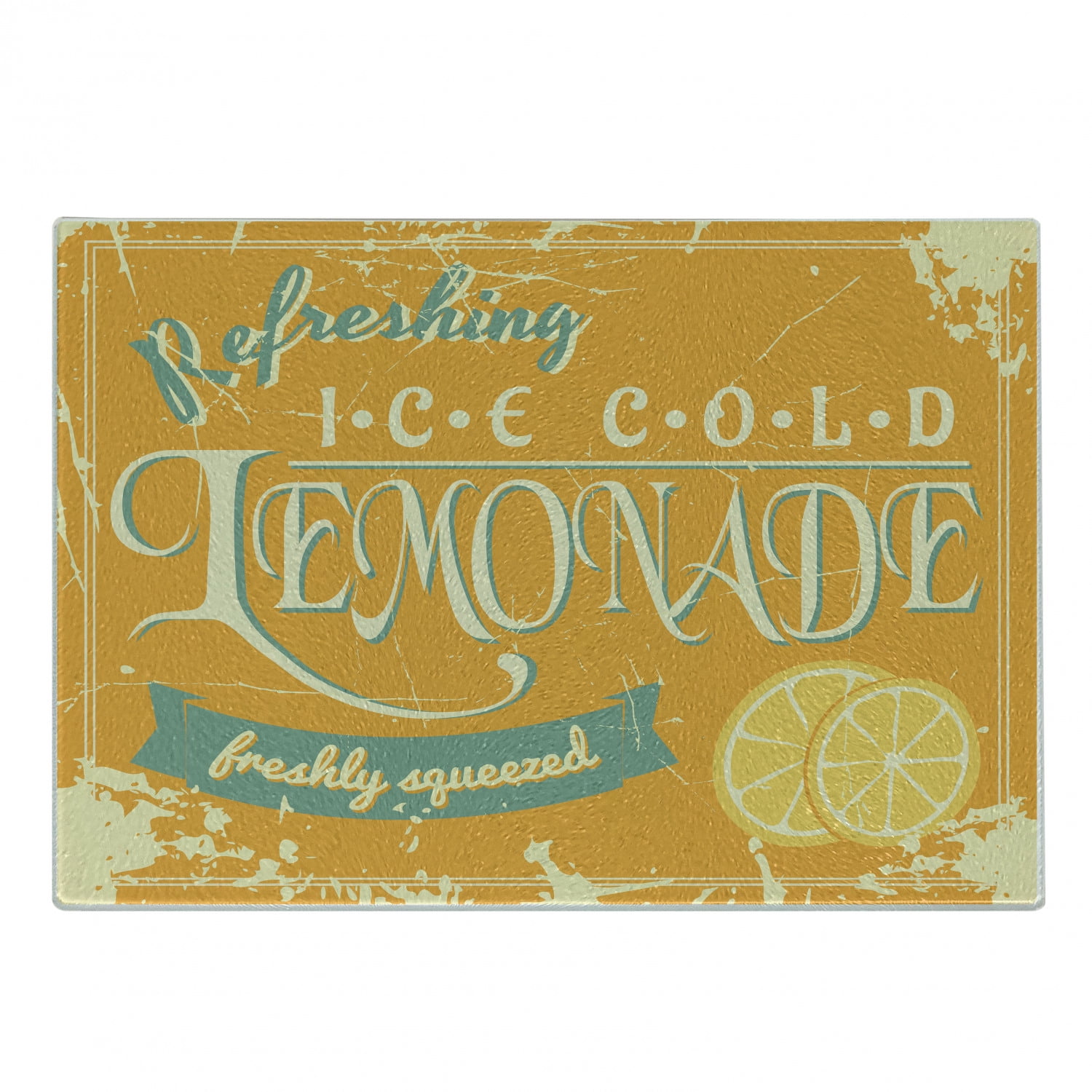 Lemons Cutting Board, Refreshing Ice Cold Lemonade Freshly Squeezed ...