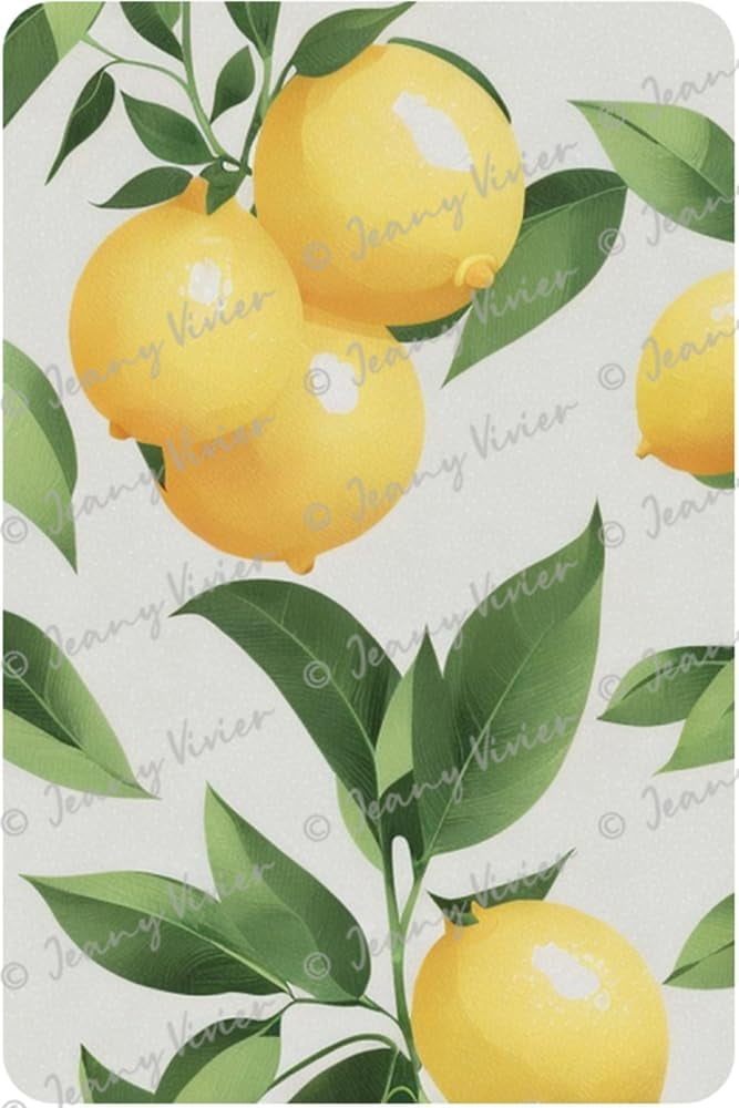 Lemons Kitchen Decor And Accessories, Lemon Theme Tin Signs, Lemonade ...