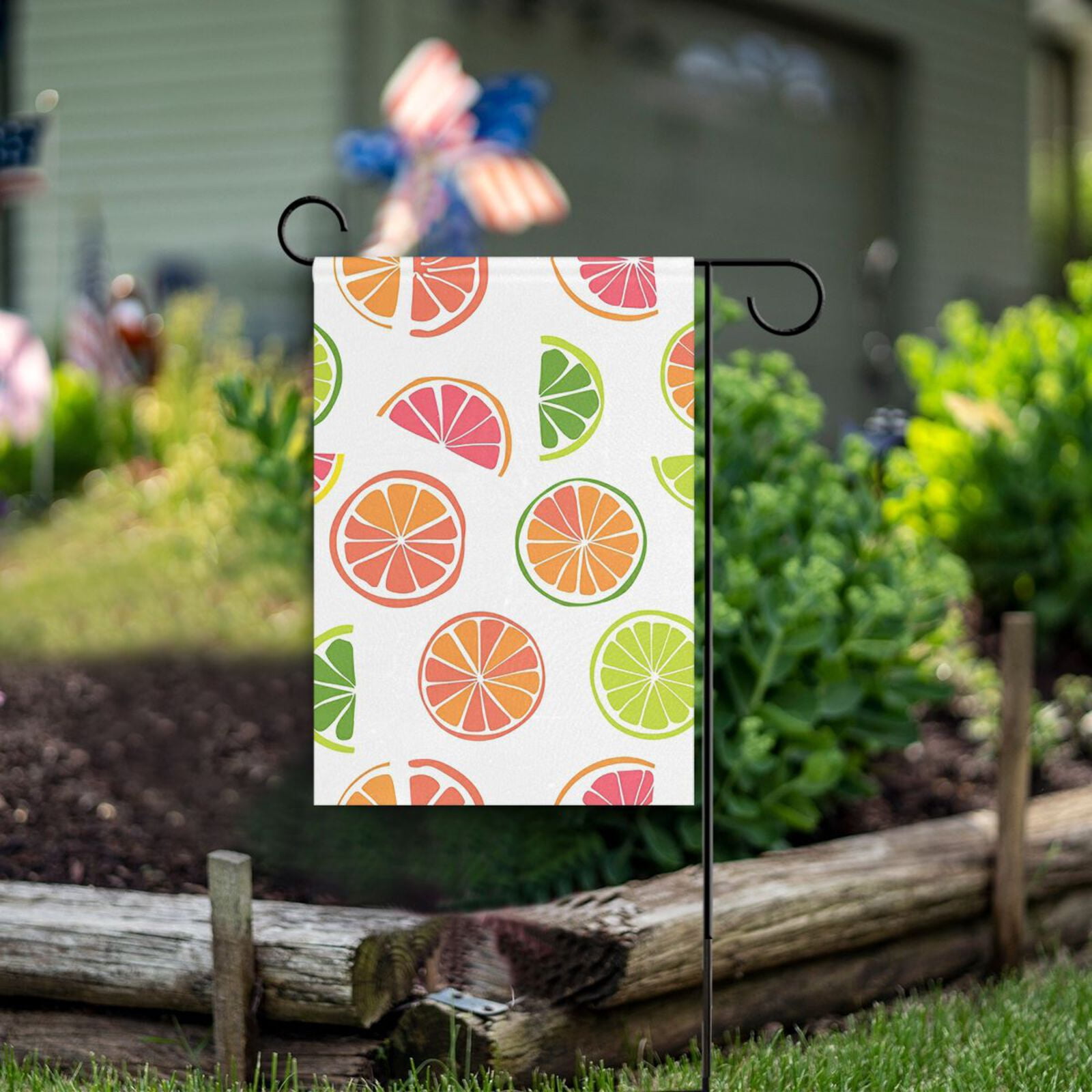 Lemons Or Oranges Garden Flag Double Sided Outdoor Banners for ...