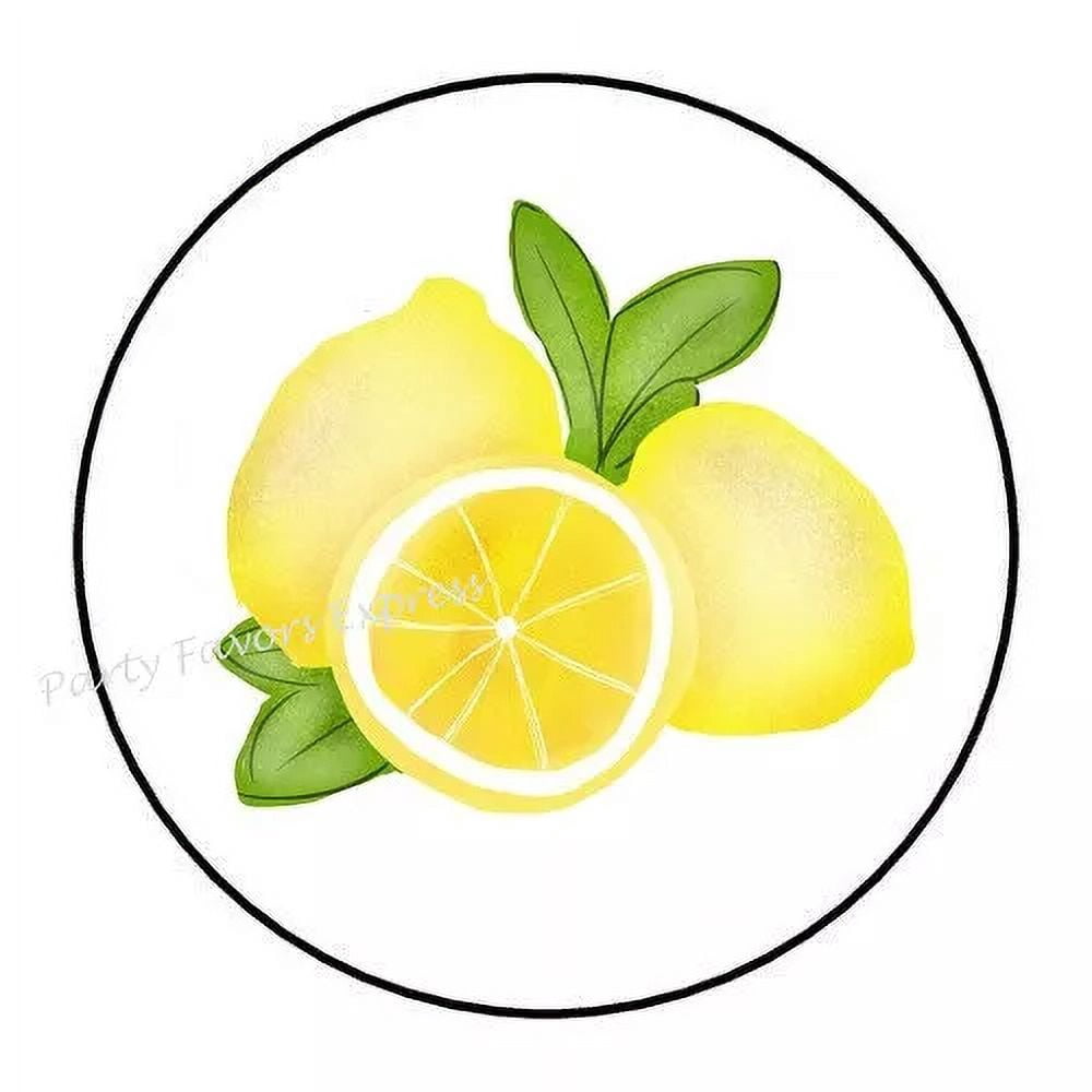 Lemons Sticker Party Favors Sticker Envelope Seals Labels Stickers ...