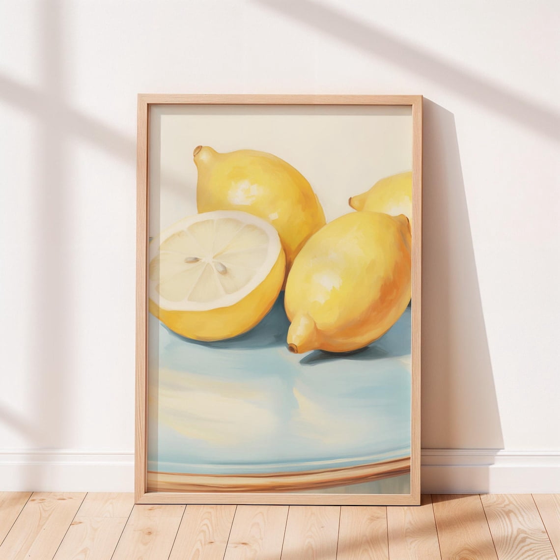 Lemons Tropical Butter Yellow Colorful Home Aesthetic Decor Europe ...
