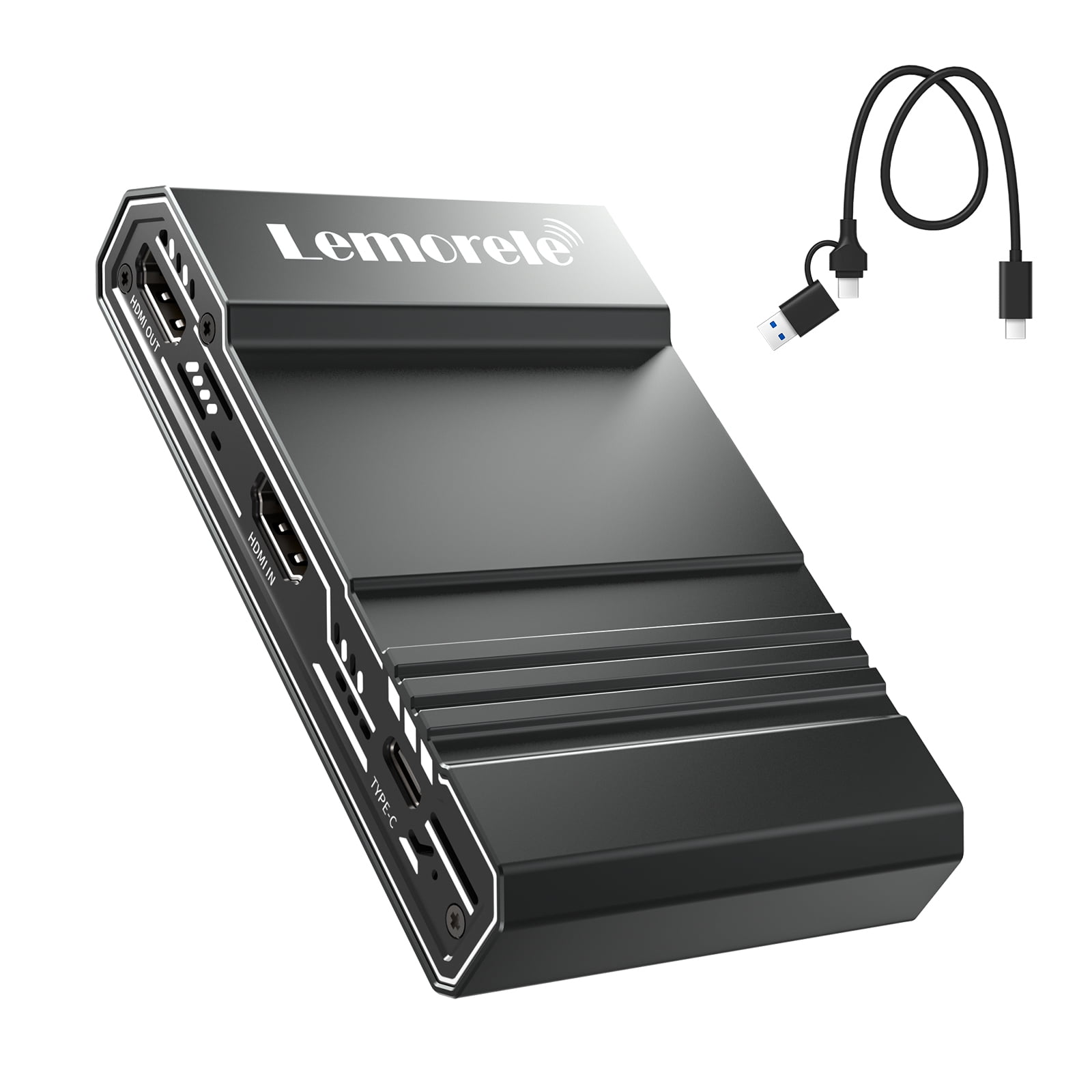 Lemorele AC09 4K 60Hz Video Capture Card, USB-C HDMI Game Capture ...