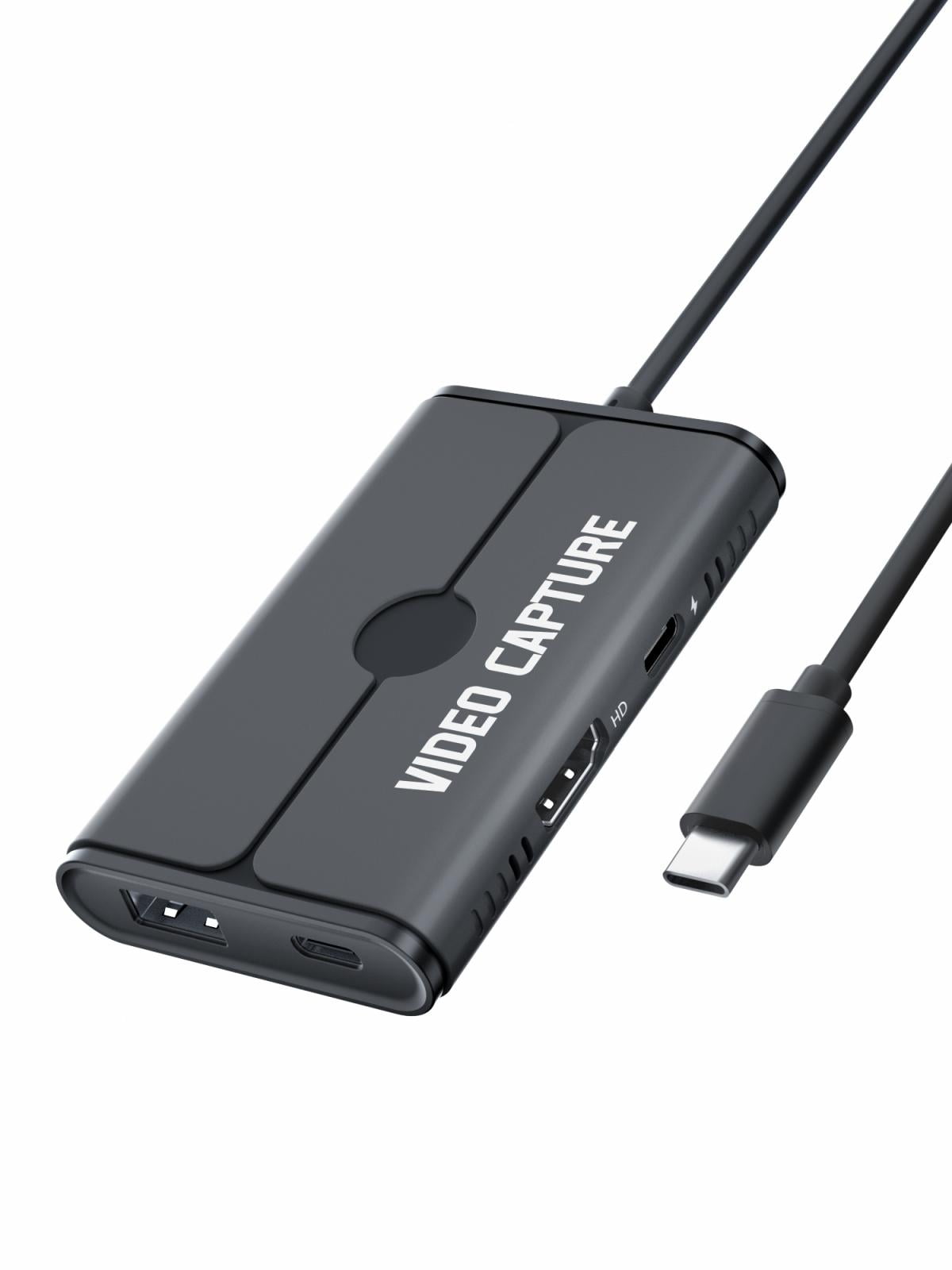 Lemorele HDMI Video Capture Card USB C Hub, HD 1080P Audio Video ...