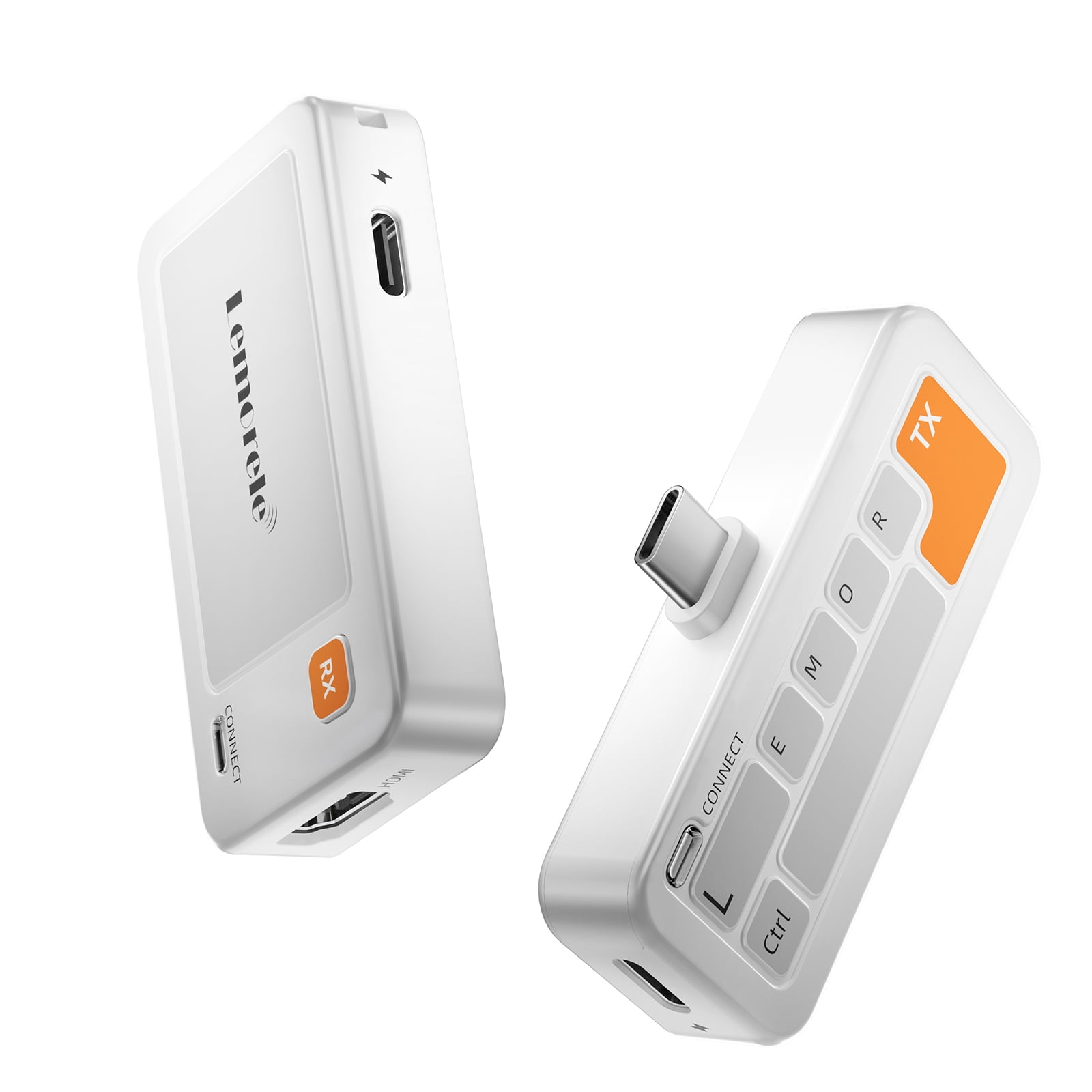 Lemorele P400 Wireless HDMI Transmitter and Receiver, 1080P Type-C ...