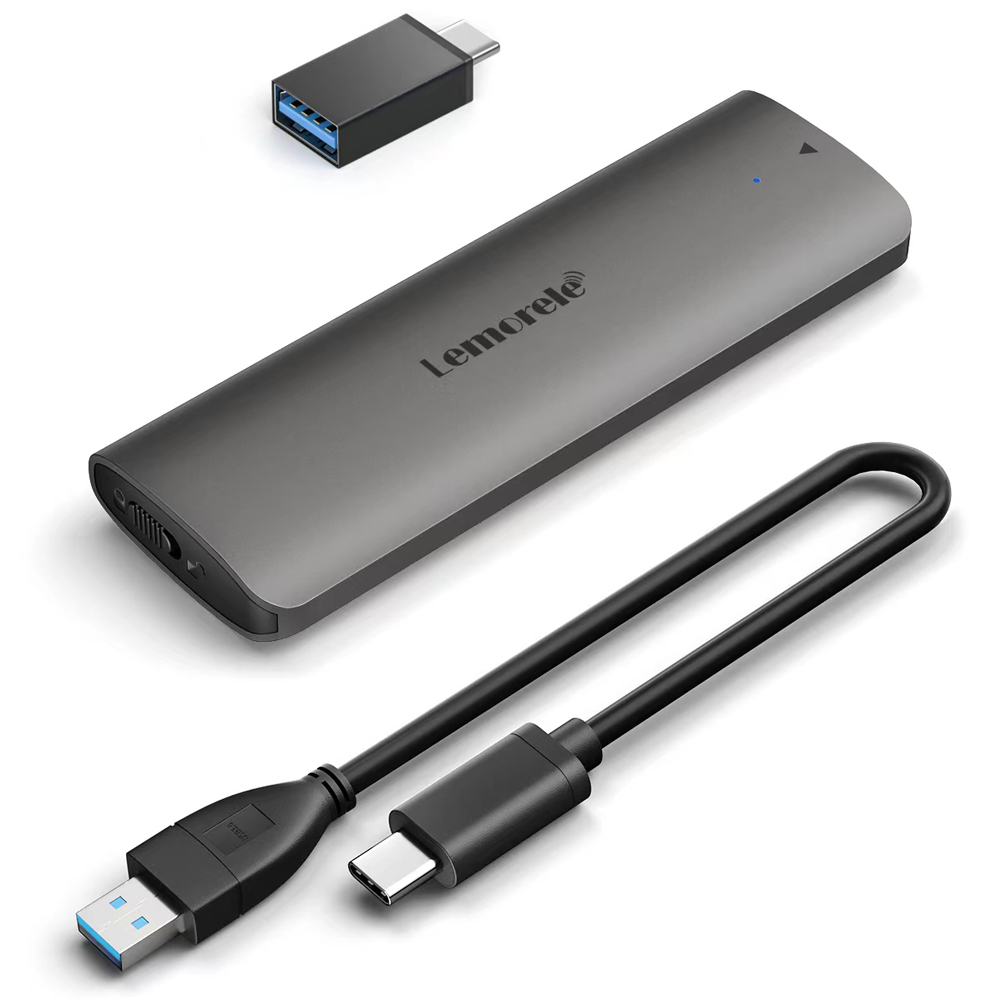 FOR M.2 Nvme NGFF SSD Enclosure 2230 Portable Hard Disk Box USB C 3.1 ...