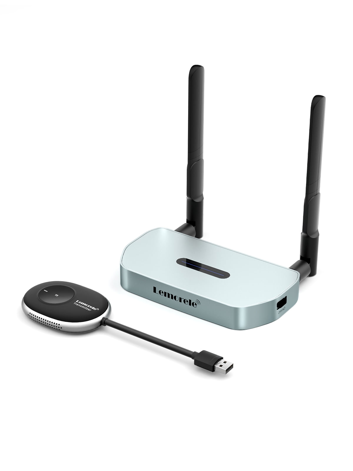 Lemorele Wireless HDMI/VGA Adapter Video Transmitter And Receiver USB ...