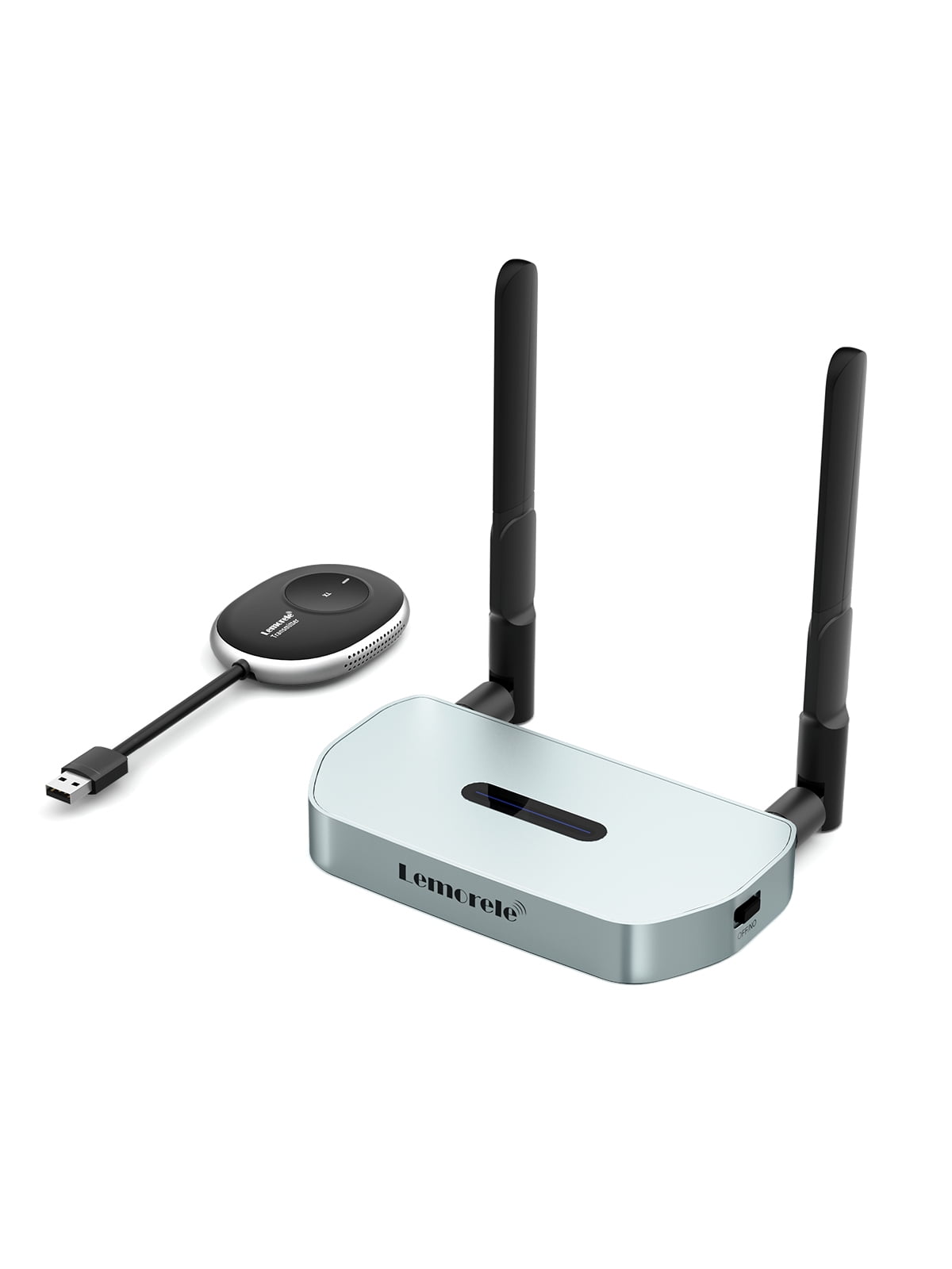 Lemorele Wireless USB A Transmitter and HDMI Receiver, 5G 1080P 165ft ...