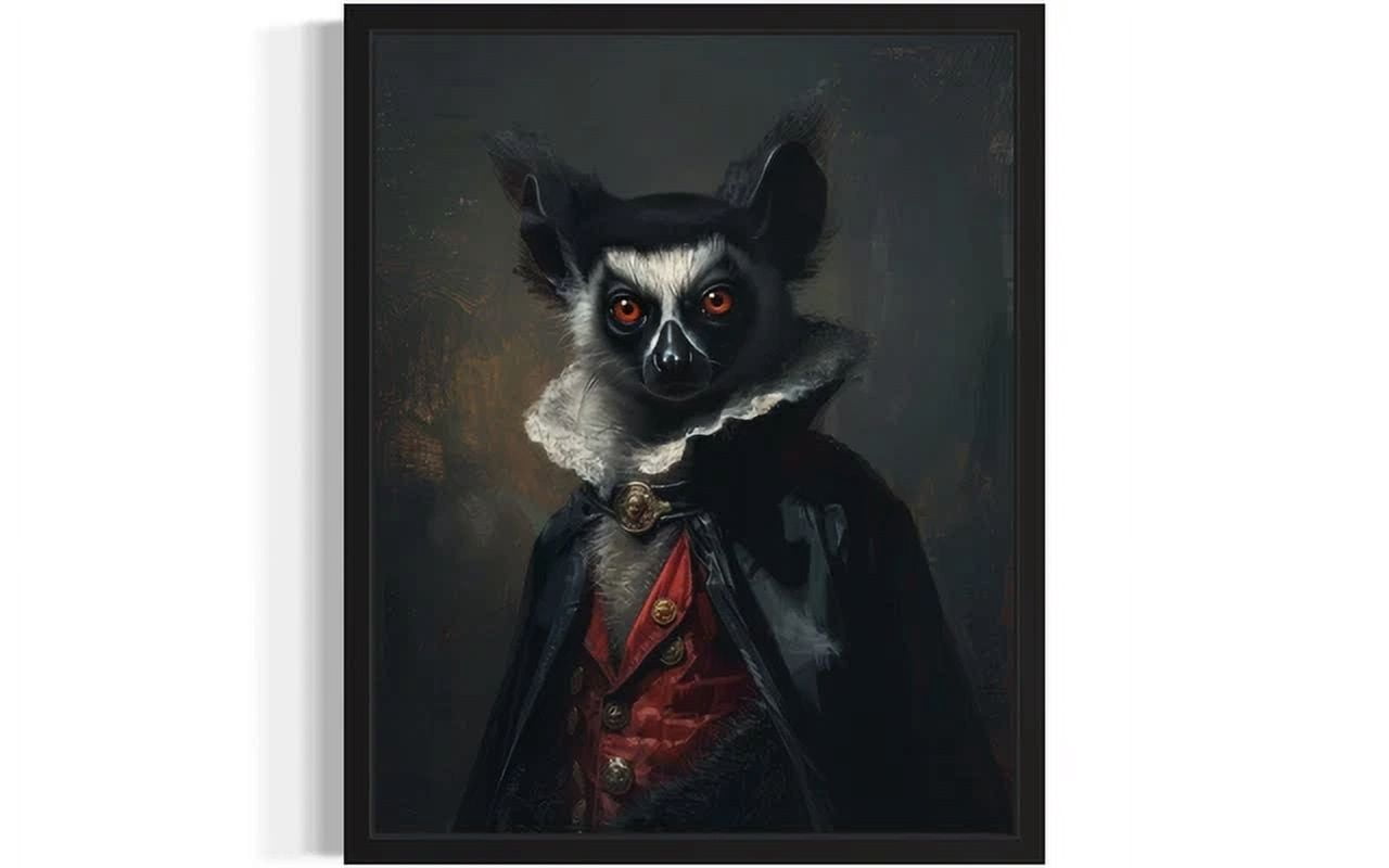 Lemur Vampire Animal Photo Art Print Poster Wall Art Painting NO FRAMED ...