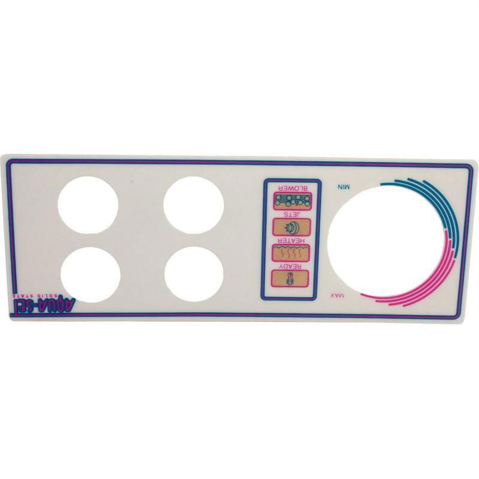 Len Gordon 930244-401 AquaSet Pool & Spa Control 4 Button Overlay ...
