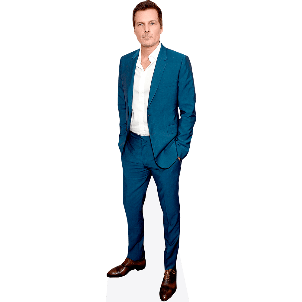 Len Wiseman (Blue Suit) Lifesize Cardboard Cutout Standee - Walmart.com