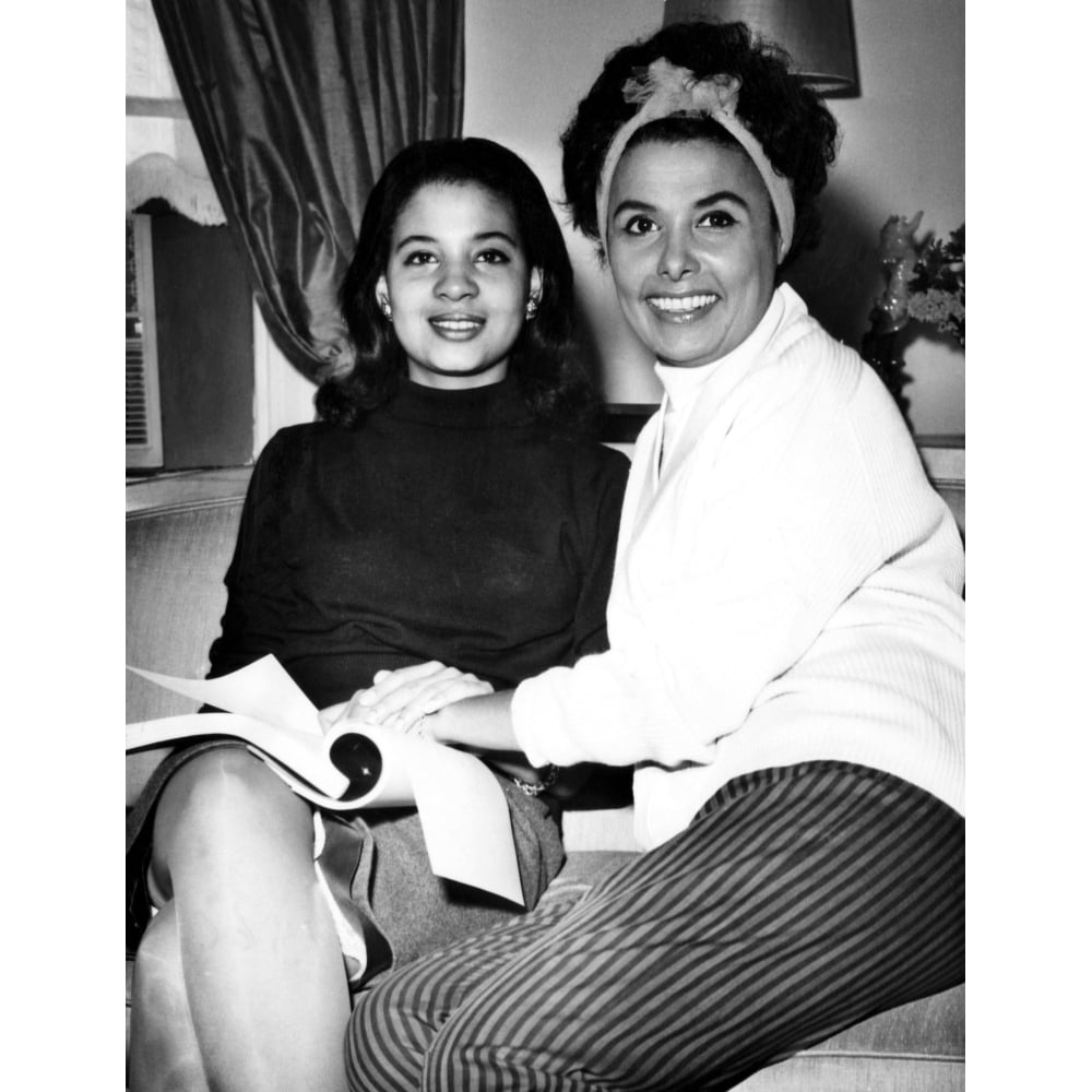 Lena Horne And Her Daughter.Ca.Early 1960S. Courtesy Csu ...