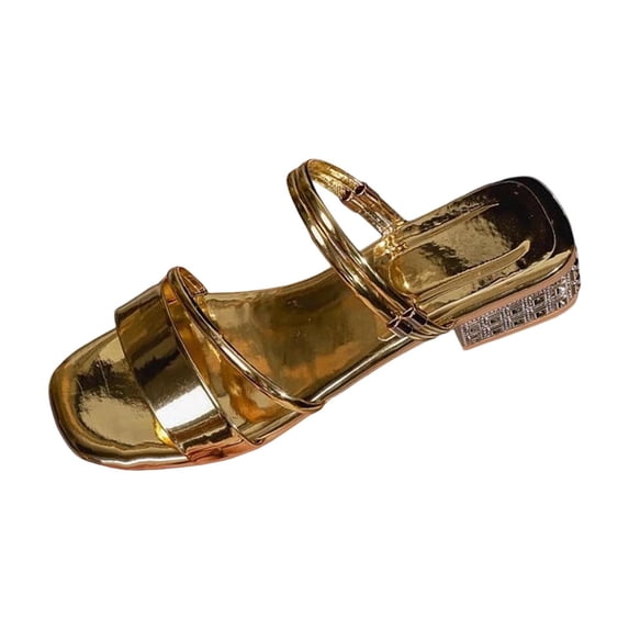 Lenago Sandals for Women Versatile Plus-Size Shoes Spring/Summer Style ...