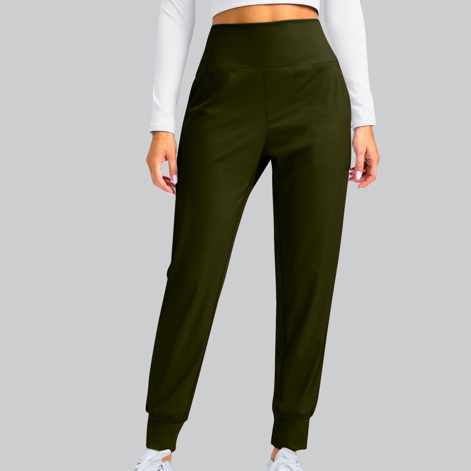 Lenago Yoga Pants for Women Sweatpants for Women Women Solid Color High ...