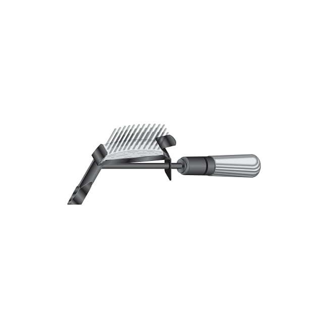 Chipping Hammers, 11 1/4 in, 18 oz Head, Chisel and Brush, Wood Handle ...
