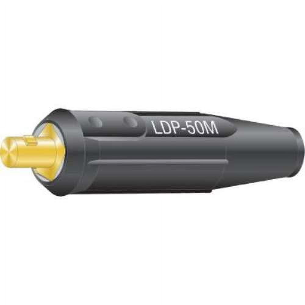 Lenco International DINSE Type Machine Plug, 3/8 thru 24 Male Air ...