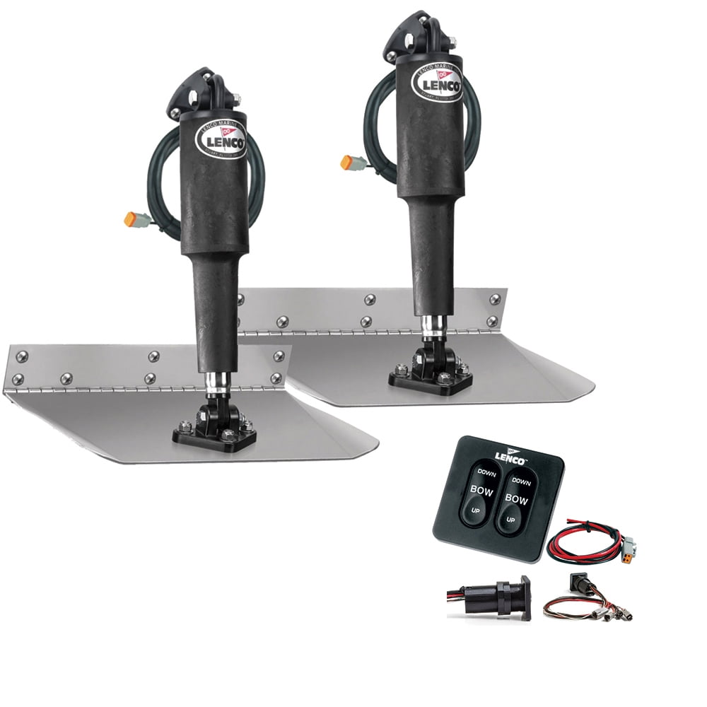 Lenco Marine 15104-102 Standard Trim Tab Kit with Standard Integrated ...