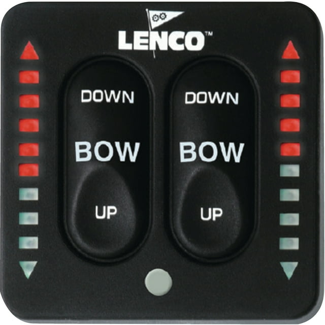 Lenco Marine 15171-001 LED Integrated Tactile Switch Kit (Dual ...