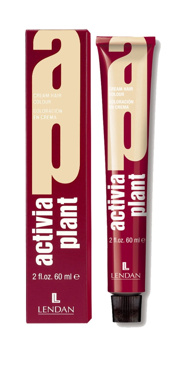 Lendan Activia Permanent Hair Cream Color 2.3 OZ. 6/60 Dark Brown ...
