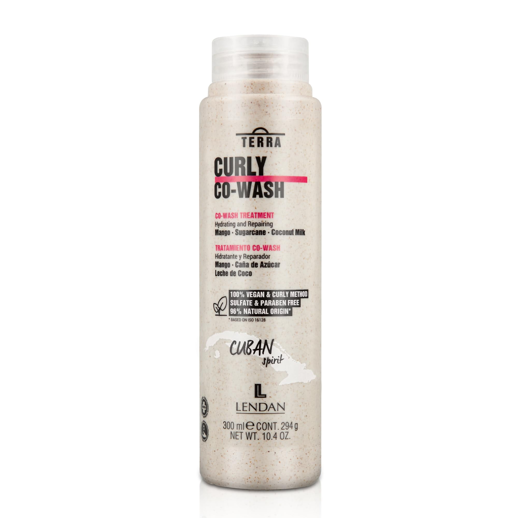 Lendan - Terra Curly Cuban Spirit - Curly Co-Wash Treatment 300ml/10 ...