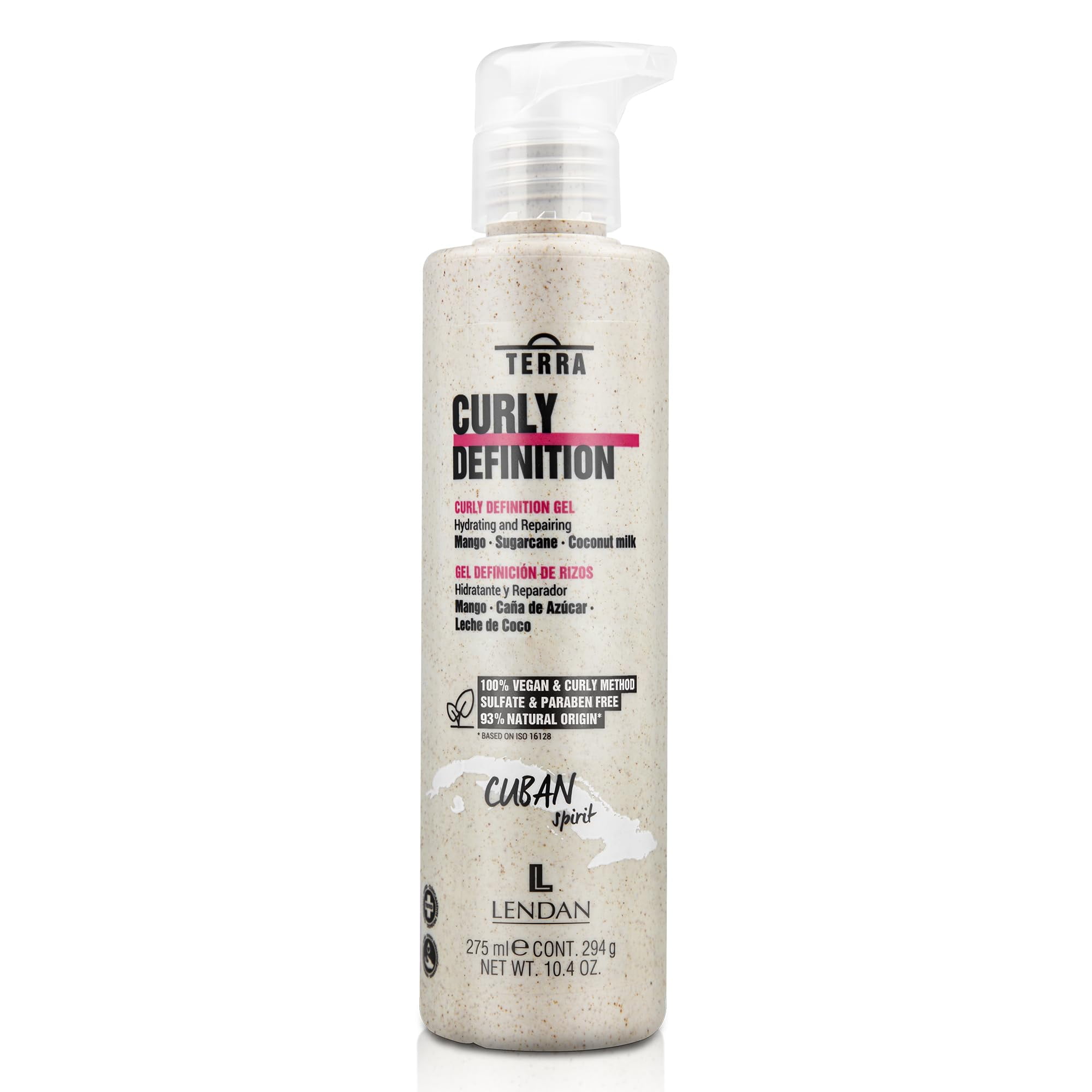 Lendan - Terra Curly Cuban Spirit - Curly Definition Gel 275ml/9.0oz ...