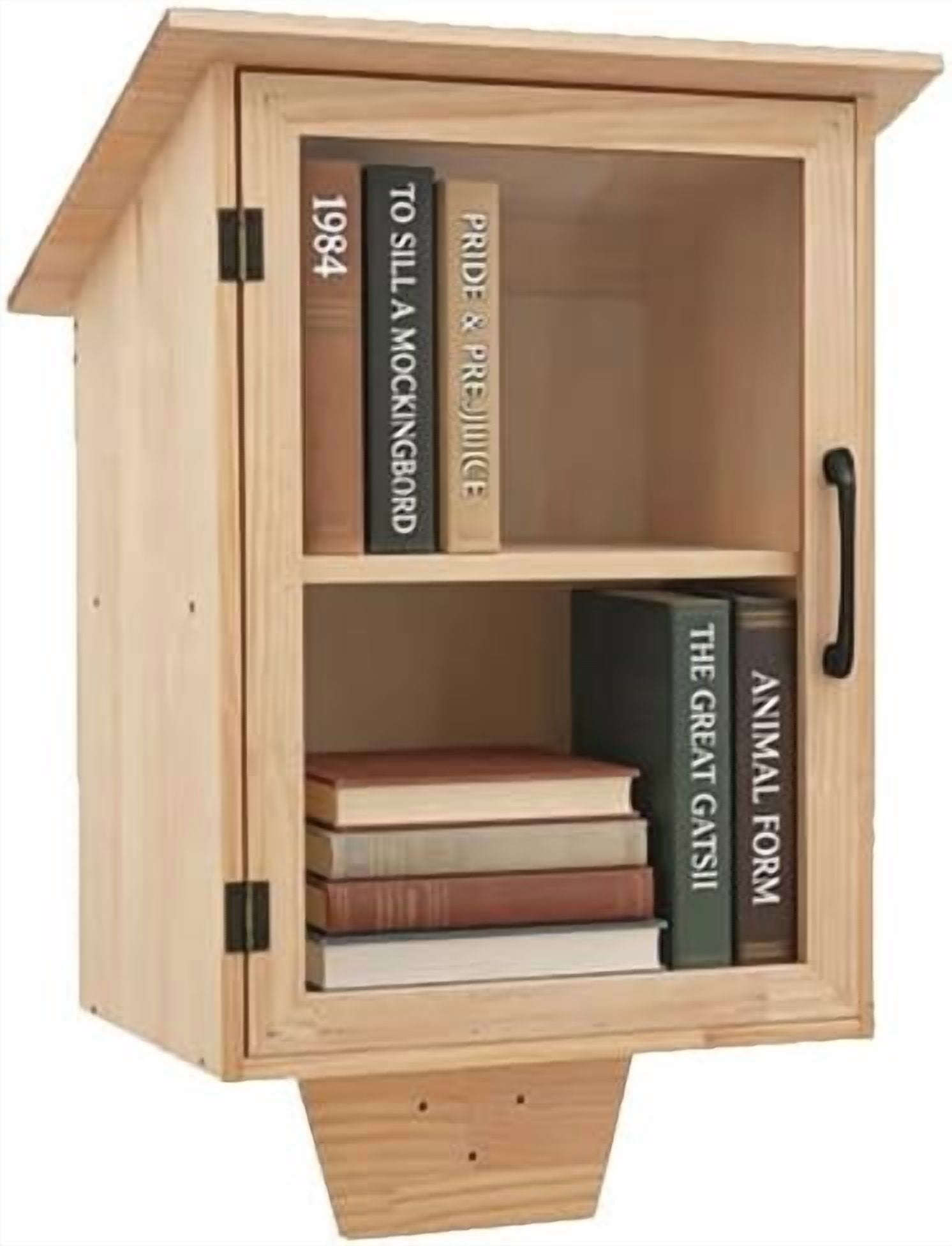 Lending Library Box Little Library Box Outdoor, Neighbor Book Exchange ...