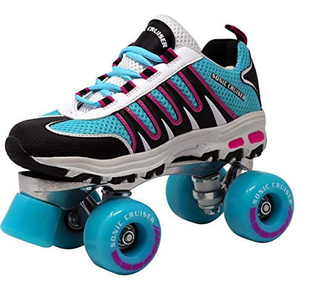 Lenexa Sonic Cruiser 2.0 Unisex Outdoor Quad Roller Skates with High ...