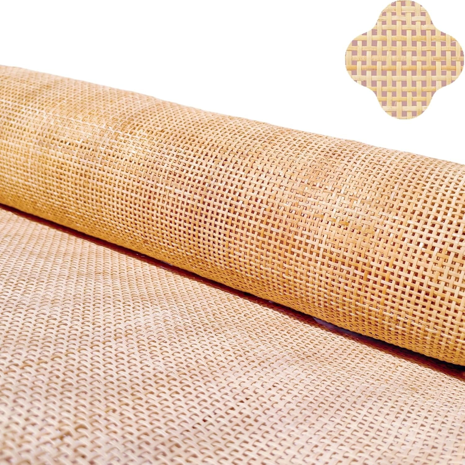 Length Natural Cane Webbing Large Size Rattan Roll, Caning Material ...