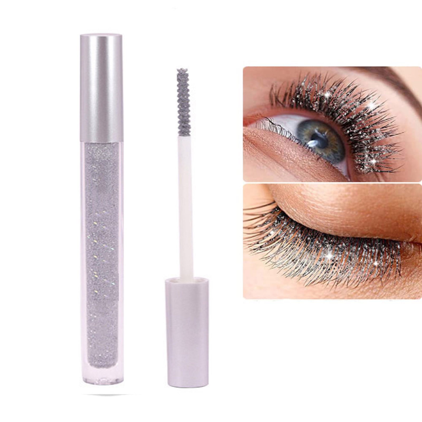 Lengthening Tubing Mascara Dark Lasting Curled Warping Glitter Mascara ...