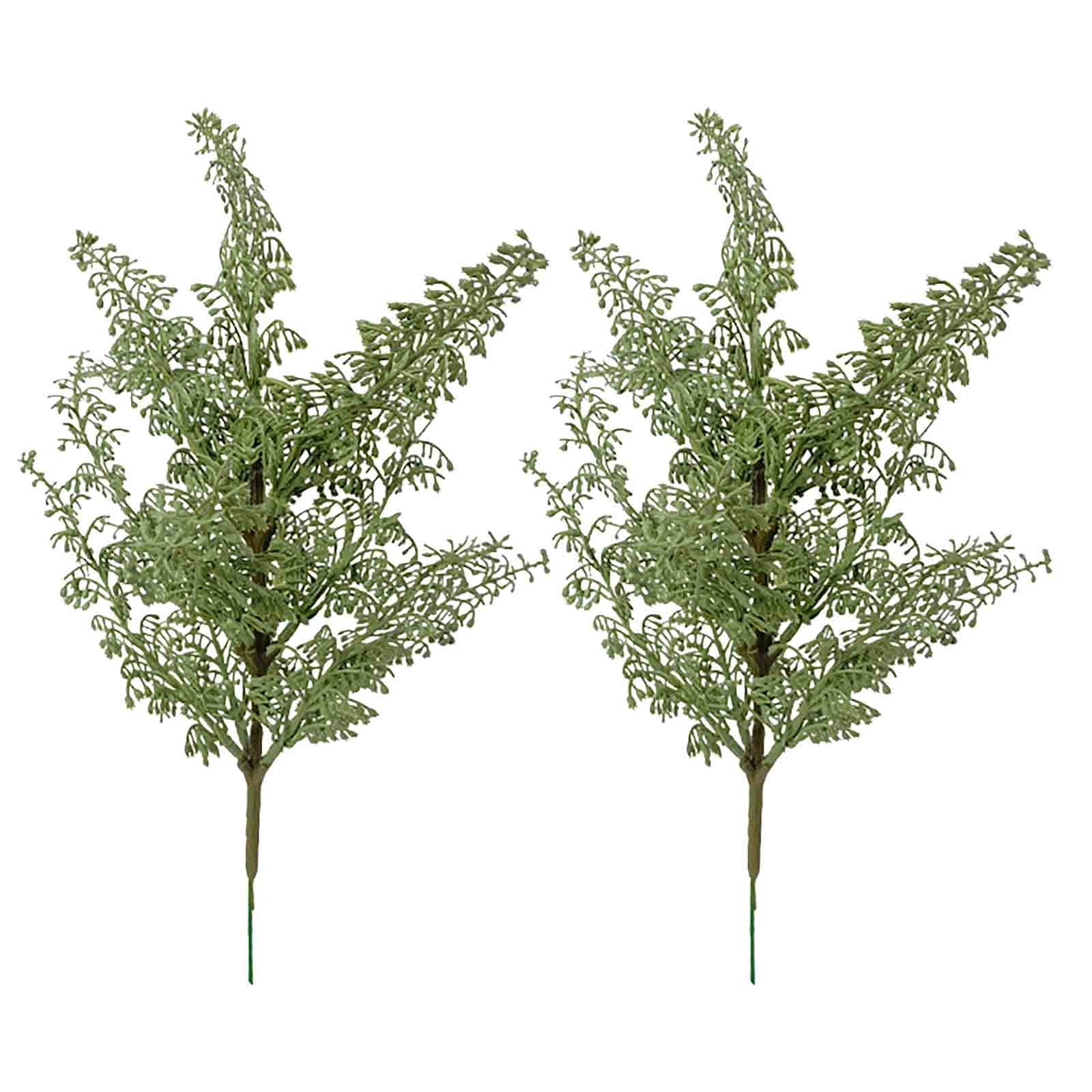 Lenkho Christmas Norfolk Branches, 12 Inch Norfolk Artificial Christmas ...