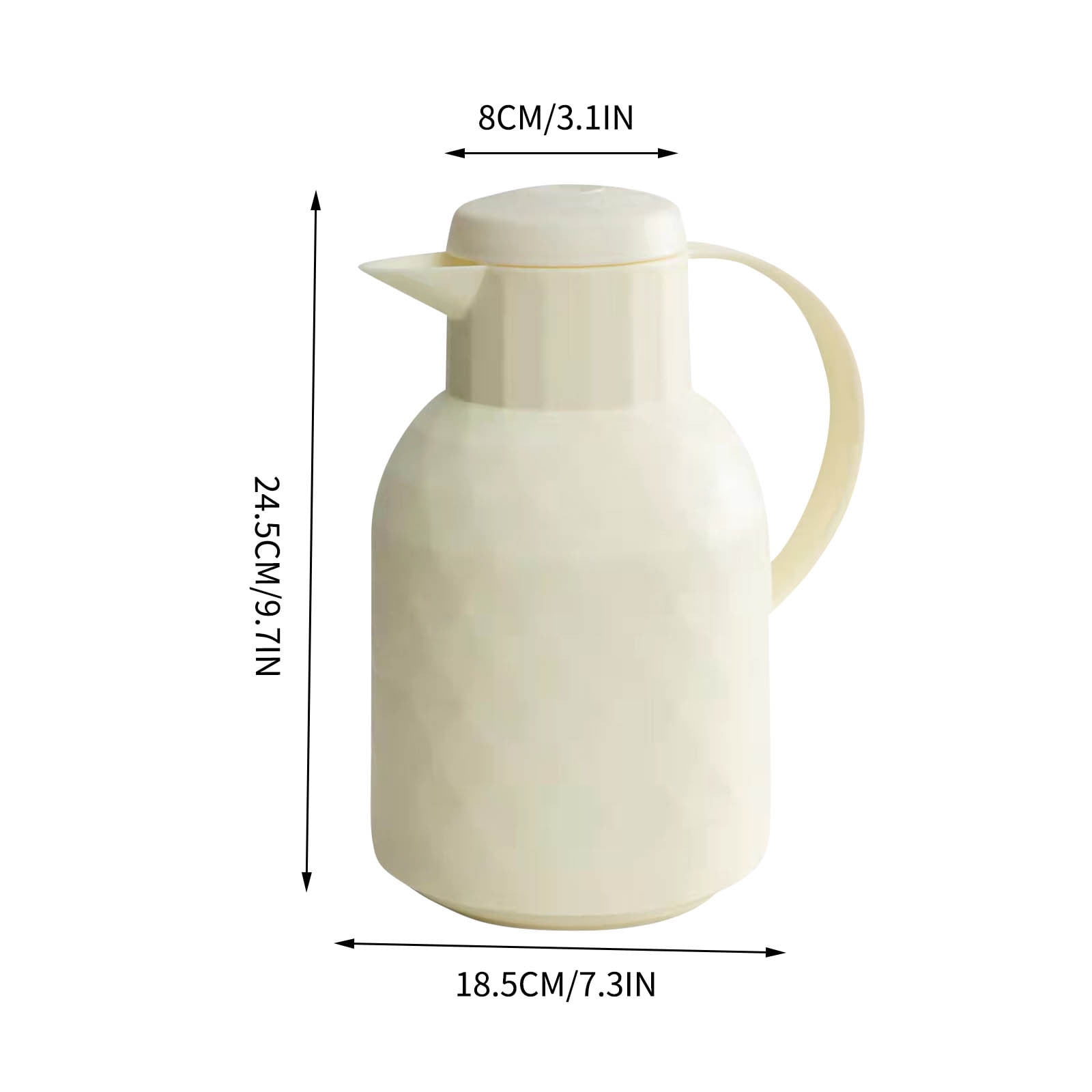 Lenkho Deals Thermal Coffee Carafe Tea Pot for Keeping Hot & Iced Cold ...