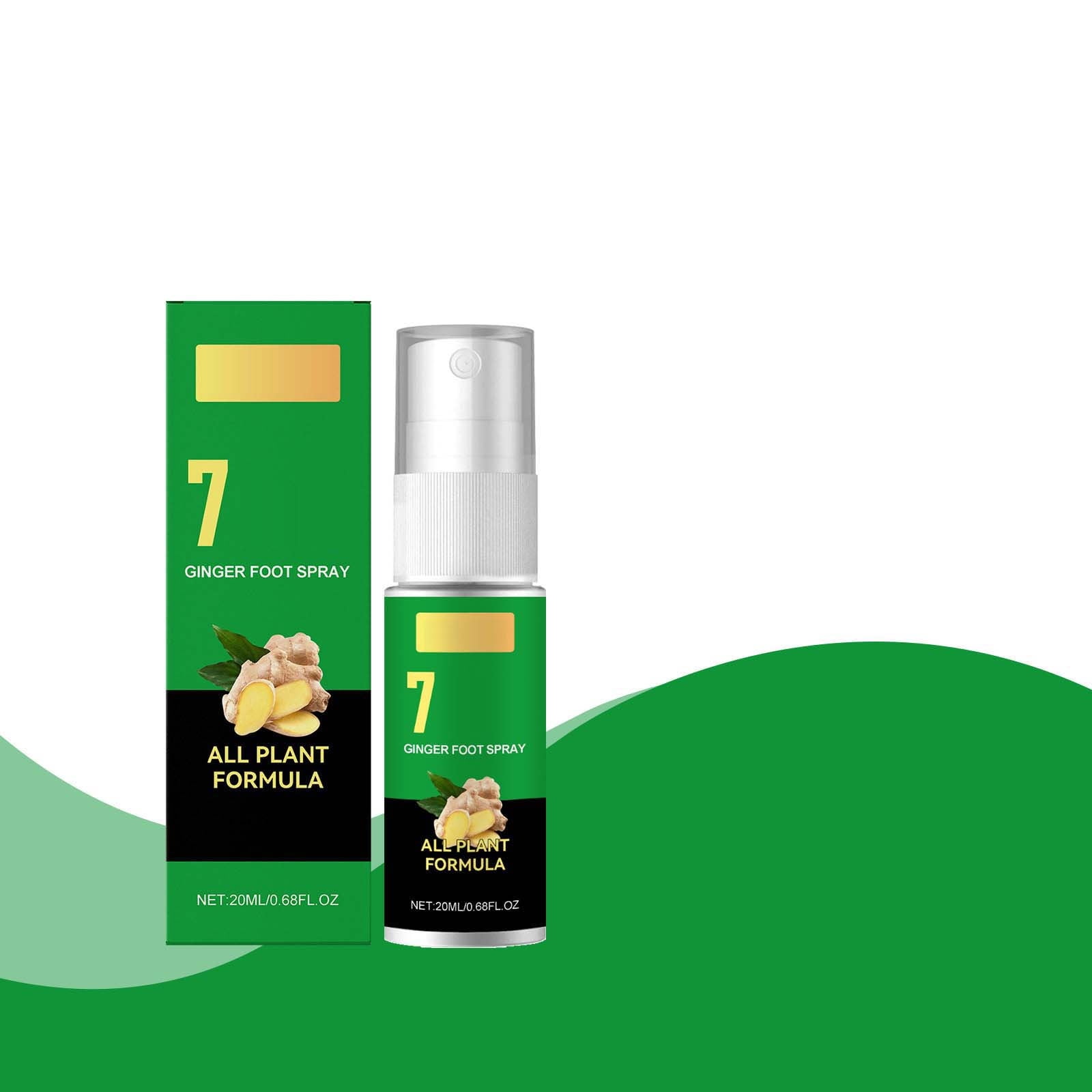 Lenkho Foot Ginger Nourishing Spray, Fast-Acting Feet Spray For Men ...