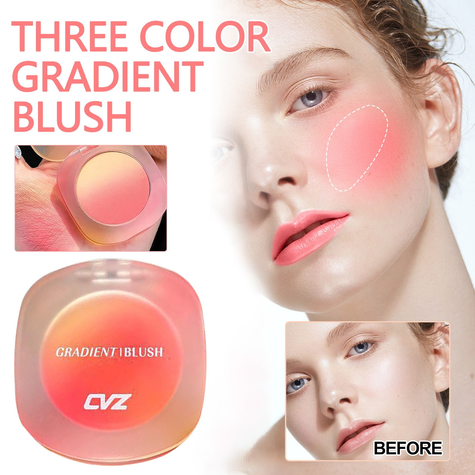 Lenkho Sales Gradual Powder Blusher Is Light And Non Greasy Which Is ...