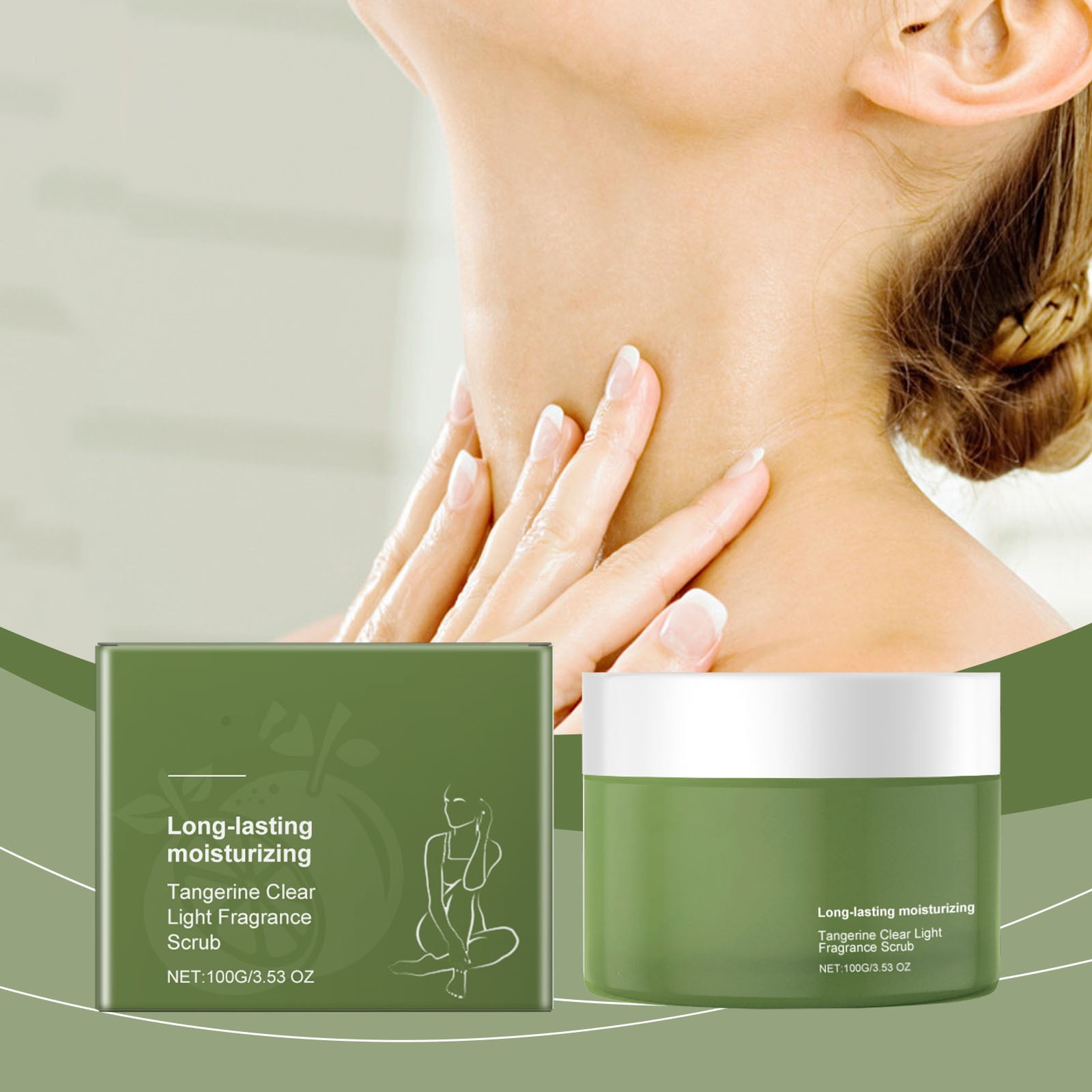 Lenkho Sales Green Orange Scrub Exfoliates And Nourishes The Skin ...