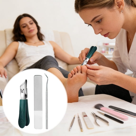 Lenkho Wide Opening - Slanted Nail Clipper 2026 Slanted Nail Clippers ...