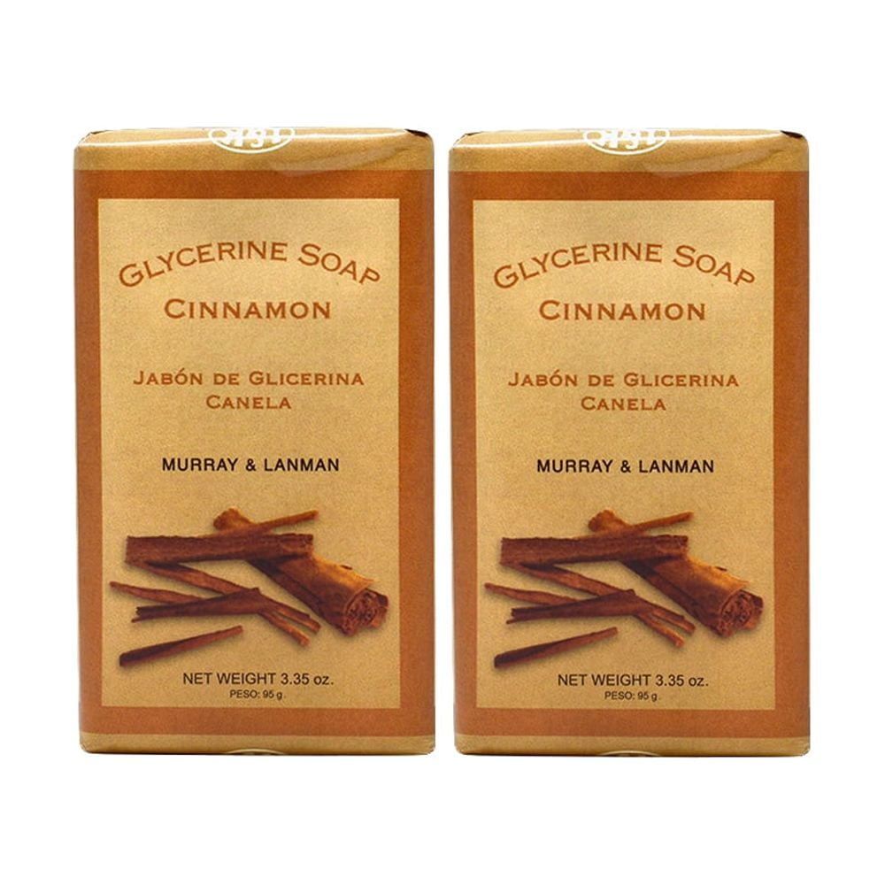 Lenman & Kemp Glycerine Soap Cinnamon 3.35oz (Pack of 2) - Walmart.com