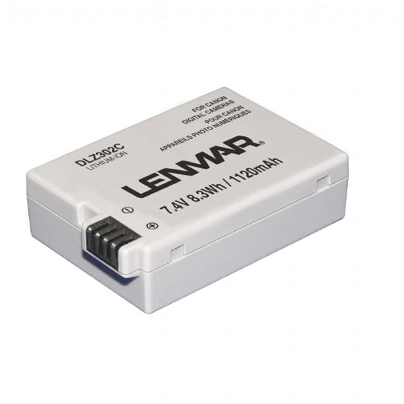 Lenmar DLZ302C - Battery - Li-Ion - 1100 mAh - black - for Canon EOS ...