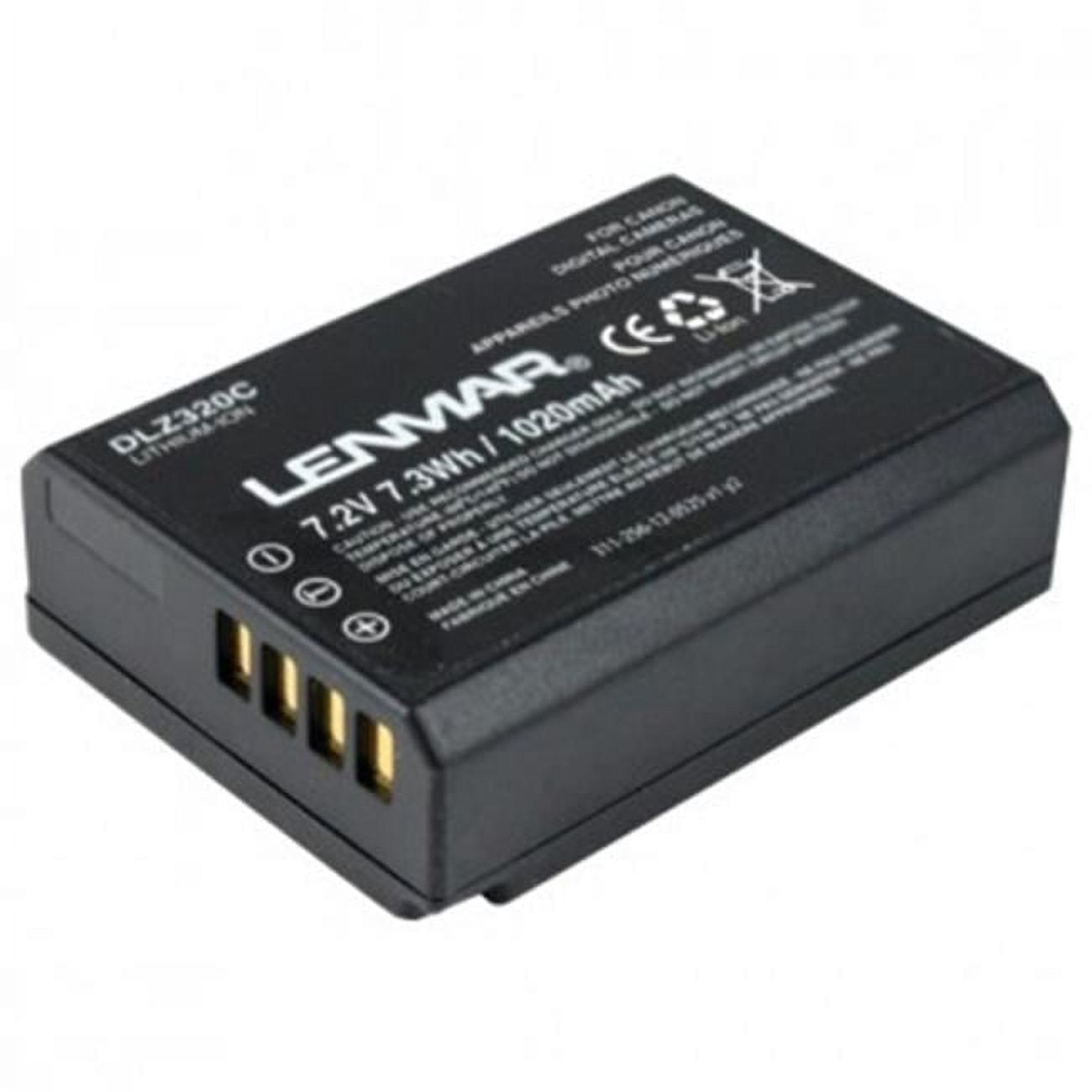 Lenmar DLZ320C - Battery - Li-Ion - 1020 mAh - black - for Canon EOS ...