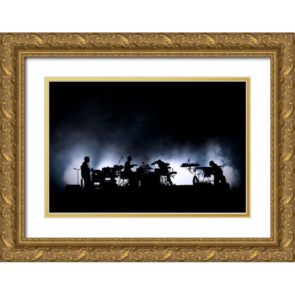 Lenne, Thomas 24x17 Gold Ornate Wood Framed with Double Matting Museum ...