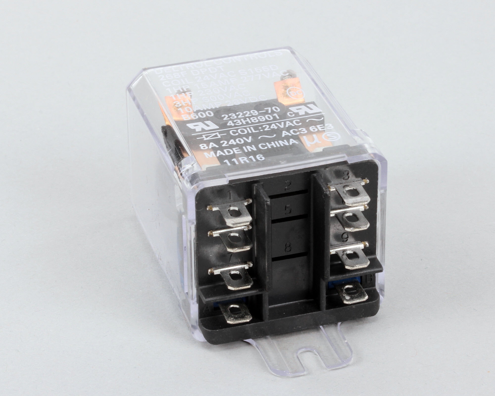 Lennox 43H89 Coil Relay 24 Volt Dpdt - Walmart.com