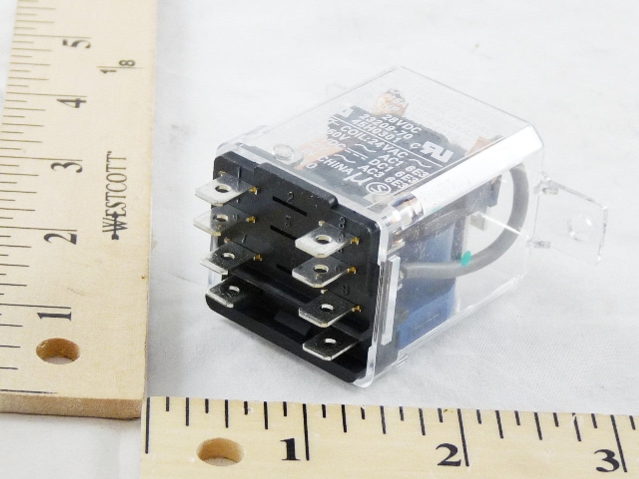 Lennox 45H03 Deltrol Relay 24V DPDT 275TM - Walmart.com