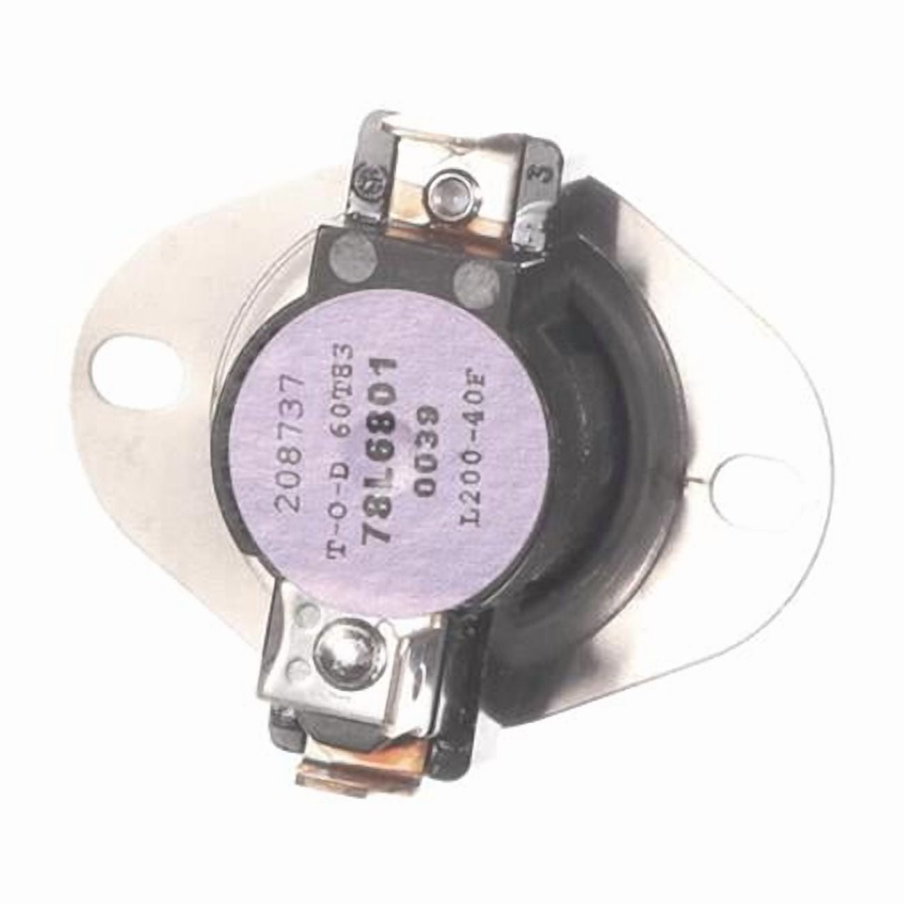 Lennox 78L68 Genuine OEM Limit Switch - L200-40F, Auto Reset - Walmart.com